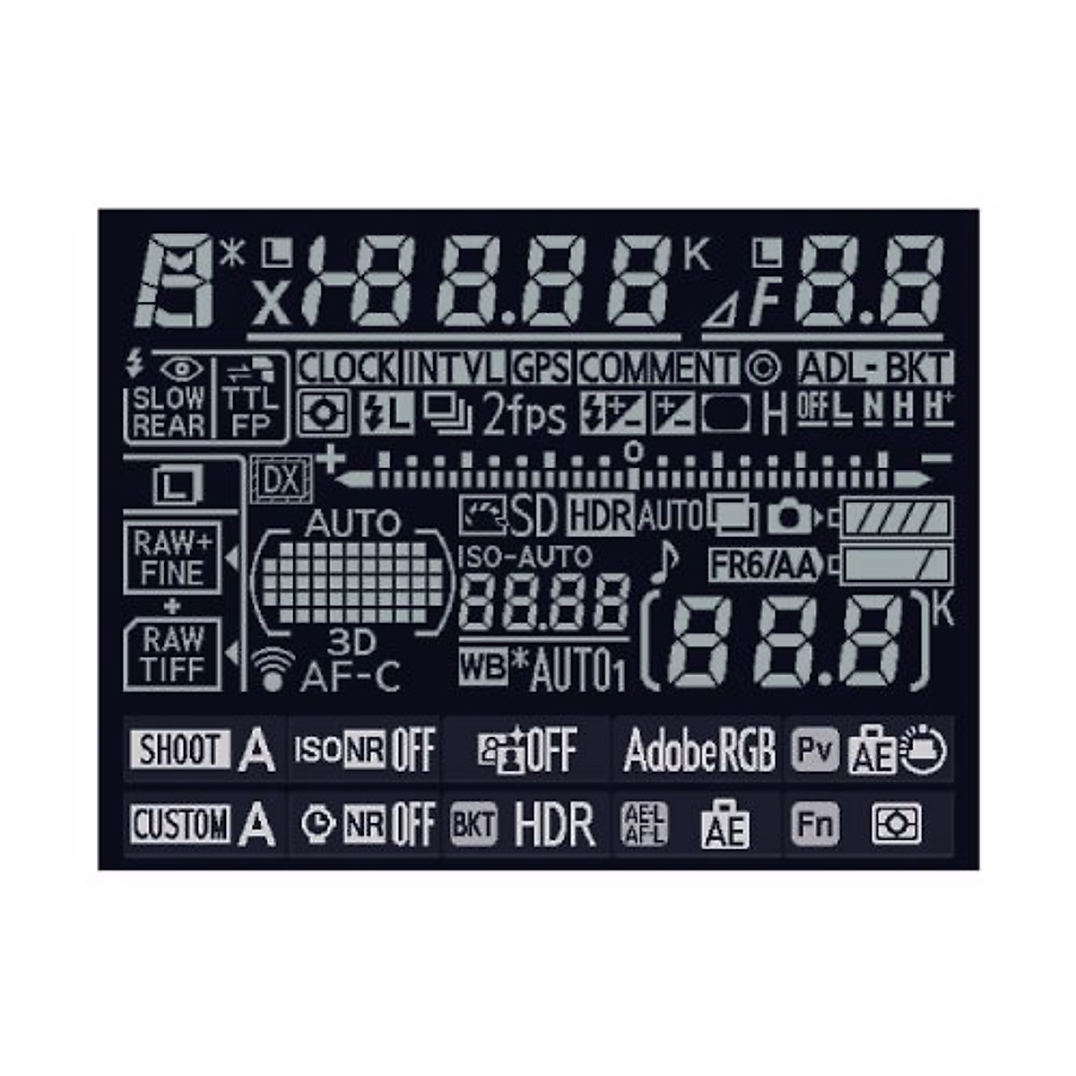 Nikon digital single-lens reflex camera body D800 D800