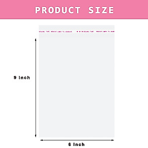 Morepack Self Sealing Cellophane Bags,6x9 Inches 200 Pcs Clear Cookie Bags Resealable Cellophane Bag for Packaging Cookies,Favors,Products,Candy