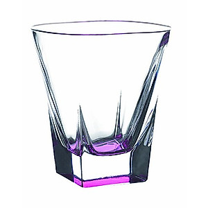 Fusion Crystal Multicolor Shot Glass Set