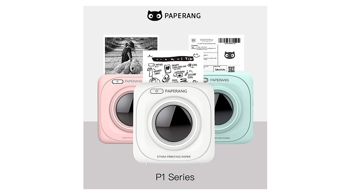 PAPERANG P1 Mini Pocket Printer - Wireless Thermal & Portable Printer