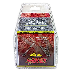Swhacker 100 Grain 2in Replacement Blades - 6 Pack