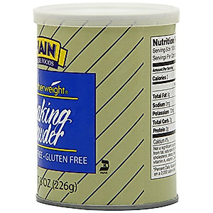 Hain Pure Foods Gluten-Free Featherweight Baking Powder, 8 oz.
