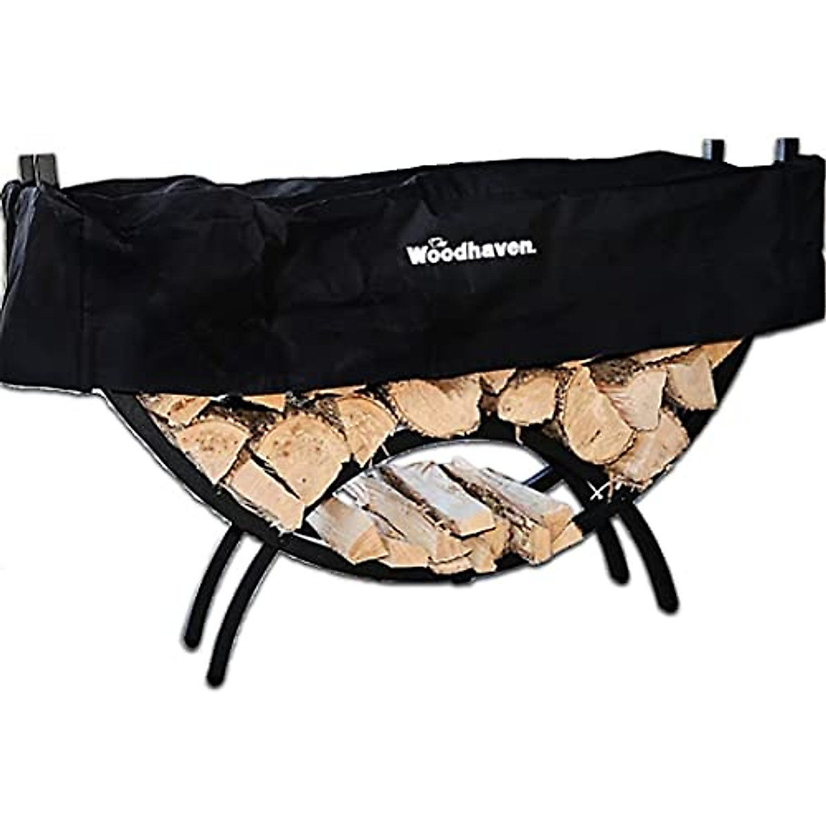 Woodhaven 5 Foot Crescent Firewood Rack