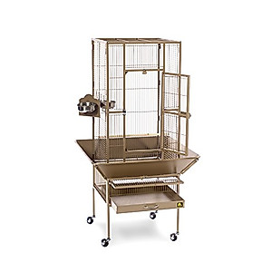 Prevue Pet Products 3351COCO Park Plaza Bird Cage, Coco Brown,Small