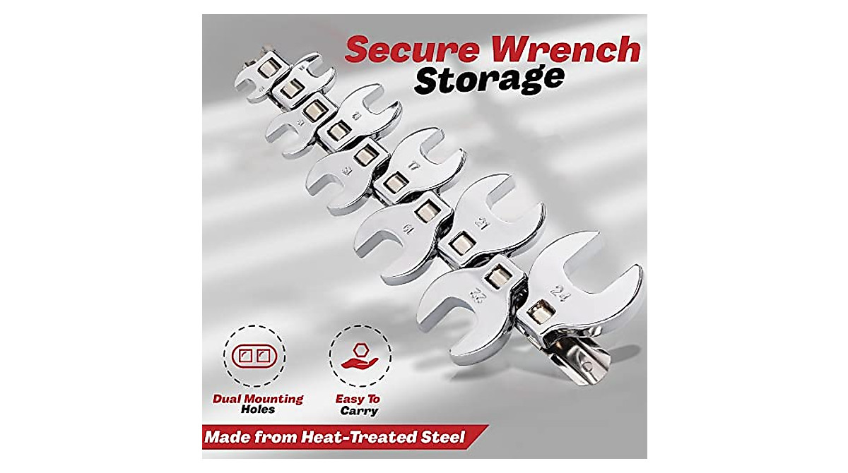 Crows Foot Wrench Set - Perfect for Tight Spaces