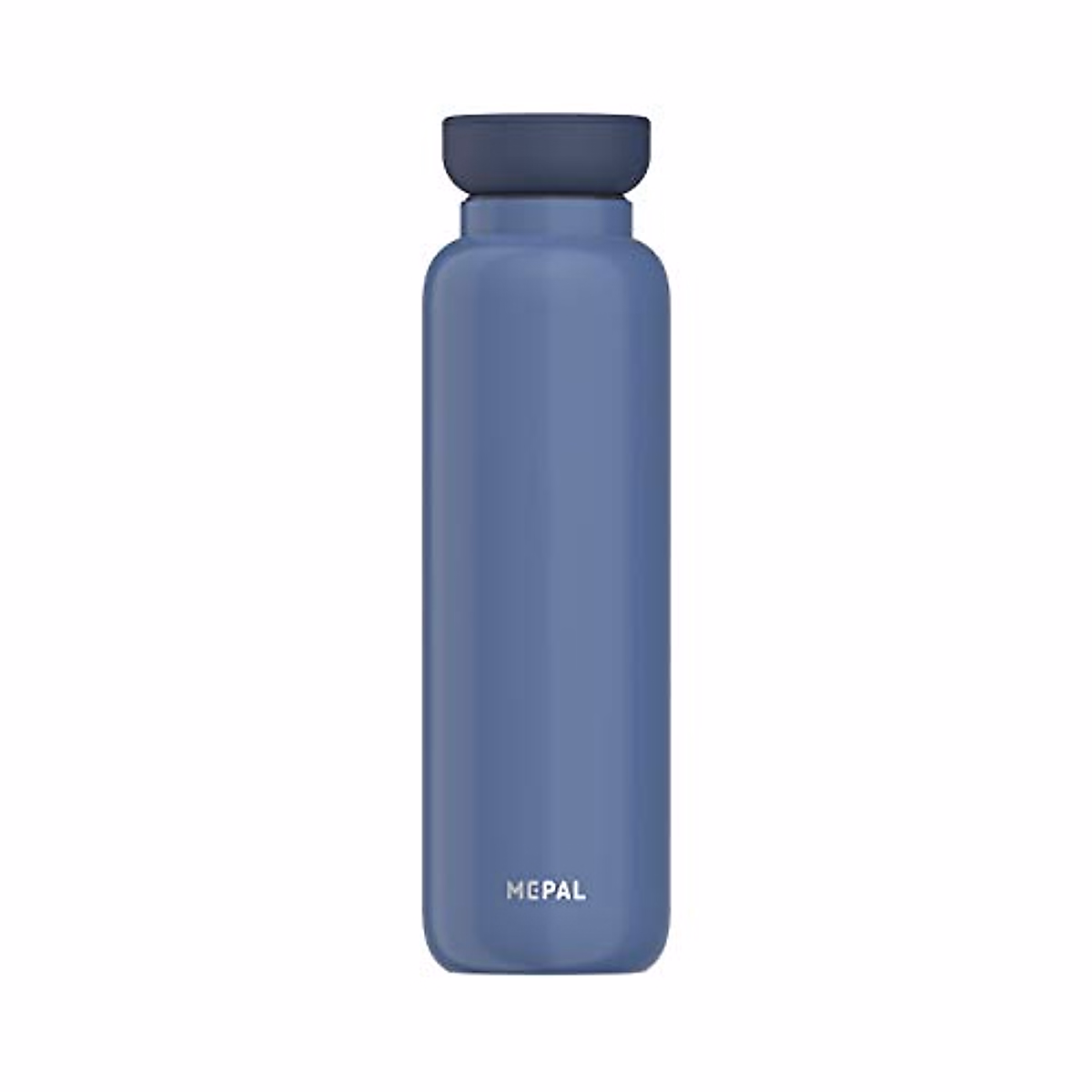 MEPAL, Large Insulated Water Bottle with Lid, BPA Free, Nordic Denim, Holds 30 oz, 1 Count
