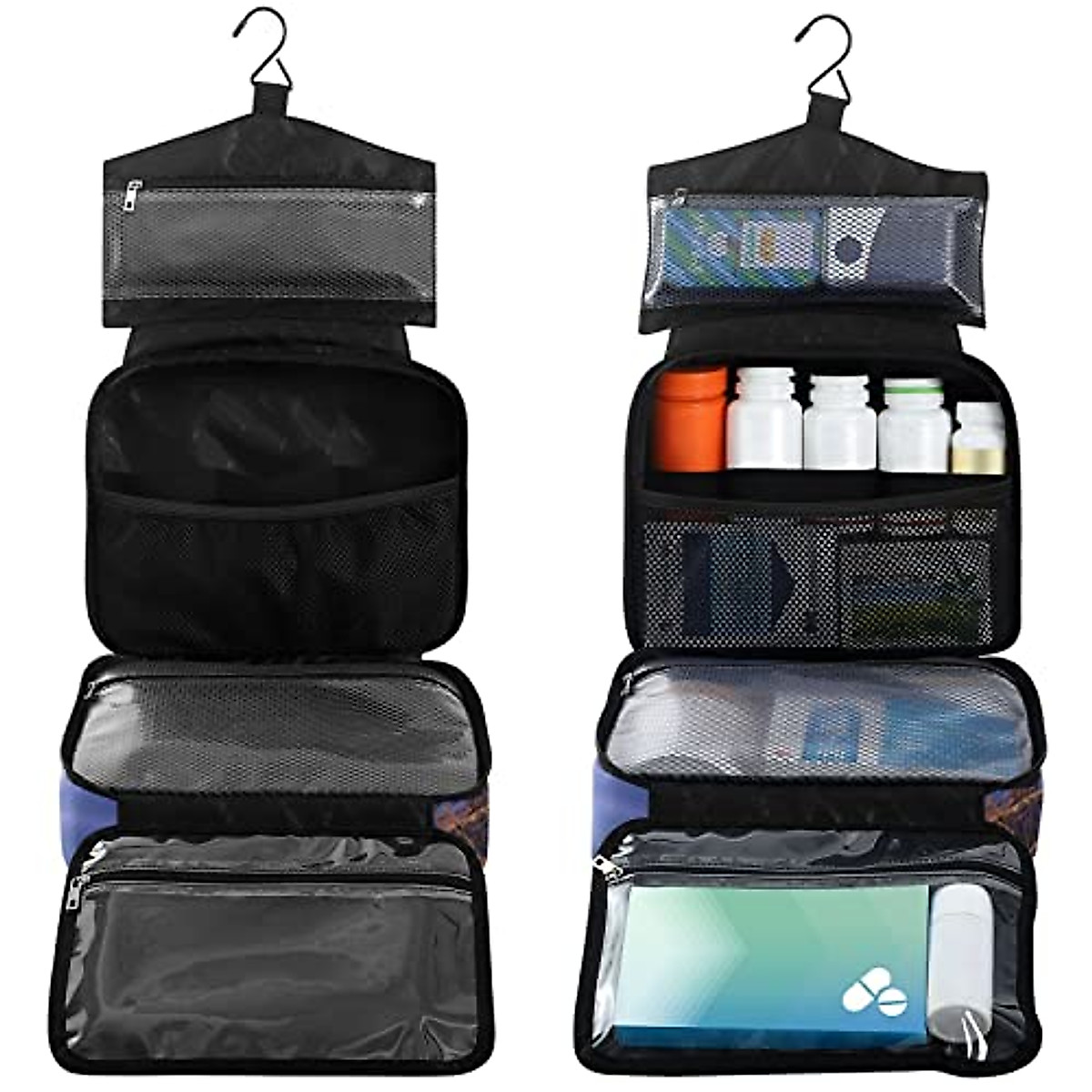 Naanle Medicine Storage Bag Autumn Deer Empty Large Family First Aid Box Pill Bottle Organizer for Home Office Car Outdoor Travel Camping Emergency Medical Supplies