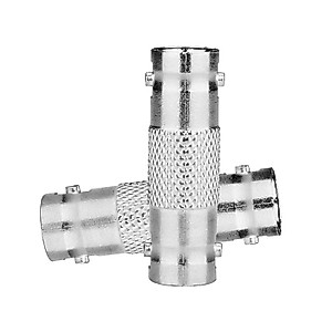 TJMD BNC Connectors 50 Pcs BNC Barrel connectors BNC Female to Female Straight Coupler Adapter for CCTV Camera Survelliance System