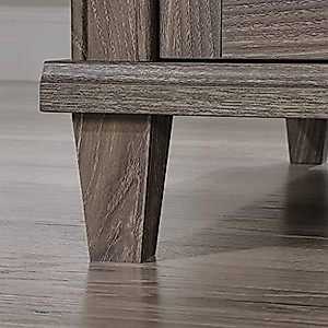 Sauder Hammond Desk, L: 67.56" x W: 29.21" x H: 30.0", Emery Oak Finish