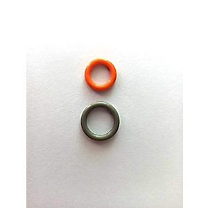 palart 1/4" & 3/8" Pressure Washer QD Colored O-Rings (1/4''&3/8''(25+25) 50 Pack （Red+Grey）,M22 Quick Connect Coupler