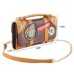 Genda 2Archer Women's Witchcraft and Wizardry Cosplay Series Chain Bag PU Purse Crossbody Shoulder Bag