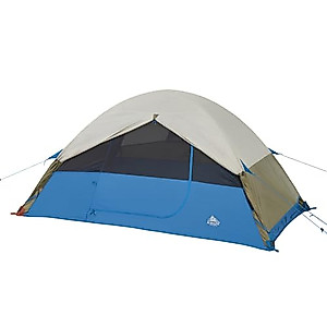 Kelty Ashcroft 2P Tent - 2 Person Camping Shelter with Full Coverage Rainfly, Lightweight Aluminum Poles, Camping Backpacking Festival Shelter