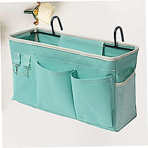 Homoyoyo 1 PC Lite Lip Gloss Night Tables Bedside Storage Bedside Container Bedside Pocket Pearlescent Makeup Storage Makeup Pearl Container Set Bedside Table Combo Plate Blue Blusa