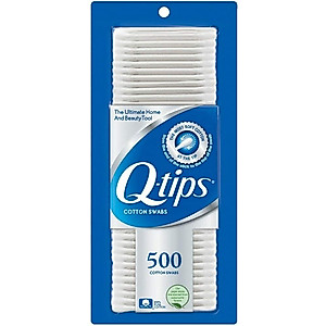 Q-tips Cotton Swabs 500 ea (Pack of 2)