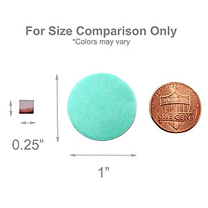 Premium 1-inch Round Tissue Paper Party Table Confetti - 50 Grams (Unicorn Pastel, Gold Mylar Flakes)