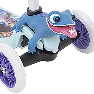 Huffy Disney Frozen 3D Tilt 'n Turn 3-Wheel Scooter, Sea Crystal Blue