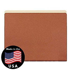 The File King Expanding Accordion File Folder | Letter Size | Box of 10 Redropes | 3.5” Expansion | Store and Organize Papers | Keep Records in One Place | Save Time Searching