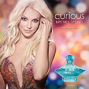 Britney Spears The Woman In Me Book & Curious Perfume Bundle - 2 Piece Gift Set With Britney Spears The Woman In Me Book + Curious Women's Perfume, Eau De Parfum EDP Spray, 3.3 Fl Oz