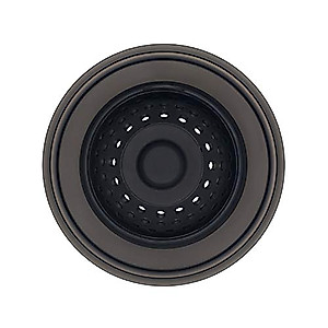 OXO Good Grips 2-in-1 Sink Strainer Stopper, Black