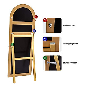 CASSILANDO Full Length Mirror 65"×22" Floor Mirror, Standing Mirror Smooth Arched Top Mirror, Large Arched Mirror, Bedroom Living Room Wall Mirror