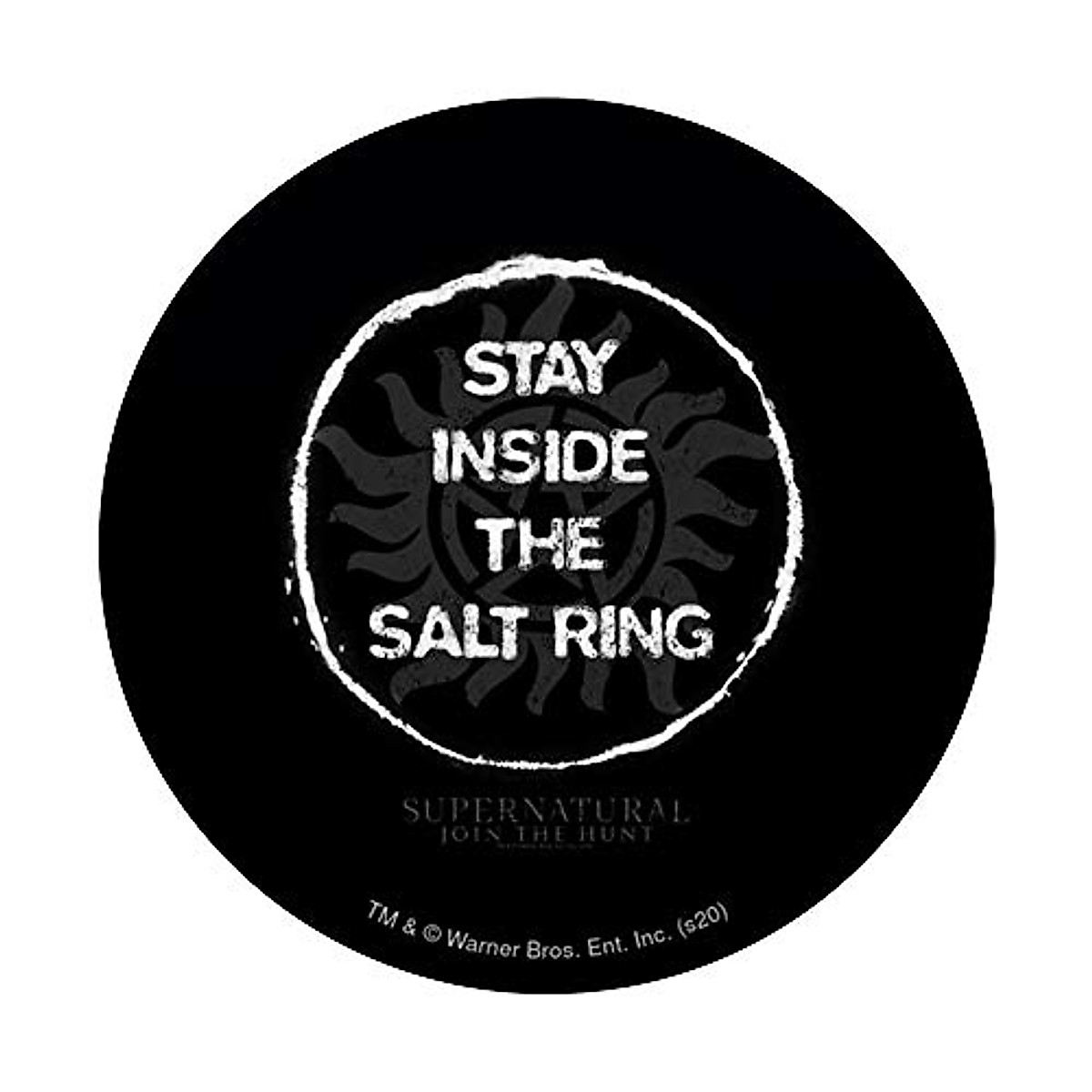 Supernatural Stay Inside the Salt Ring PopSockets Swappable PopGrip