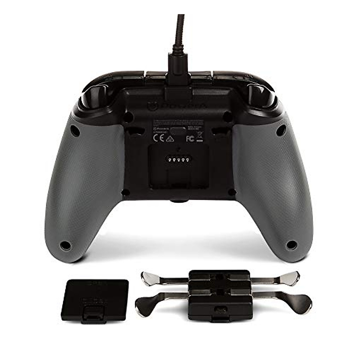 PowerA FUSION Pro Wired Controller for Xbox One - Black, Gamepad, Wired Video Game Controller, Gaming Controller, Xbox One, Works with Xbox Series X|S