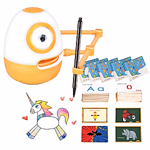 WEDRAW Preschool Learning Educational Toys for 3 4 5 6 7 Year Old Kids, Interactive Talking Robot-Sight Words Math Drawing, Kindergarten Learning Activities Games STEM Toy Gift for Girls Boys 3-7