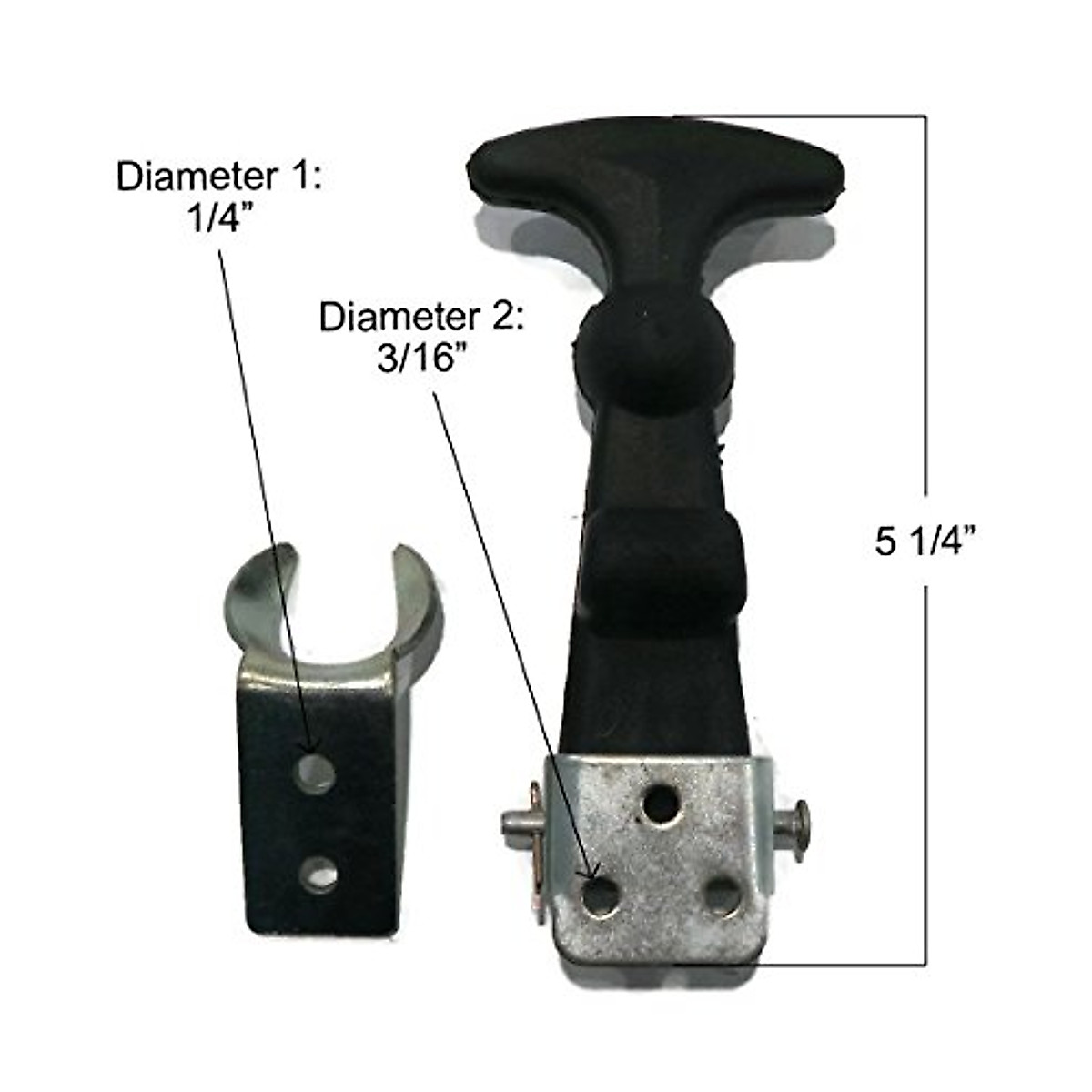 The ROP Shop (2 Hood Hold Down Latch Kits for RV Baja GHIA Bug Bus Vehicle Boat Snowmobile