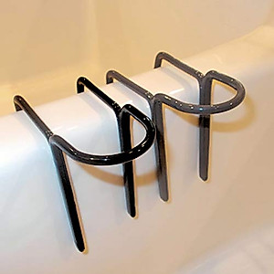 TidySink Dish Wand Holder Adjustable Kitchen Dishwand Sink Caddy (Black or Grey)