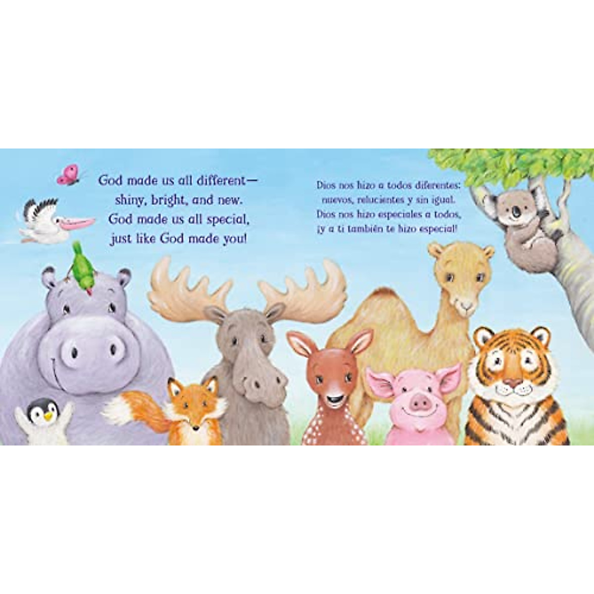 Tender Moments: God Made Us (Bilingual Edition)