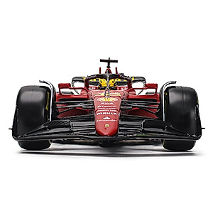 XTD Bburago 1:24 2022 F1 F1-75 75th Anniversary F1-75 75th #55 Carlos Sainz Alloy Luxury Vehicle Diecast Cars Model Collection Gift (1/24 F1-75 75th #55)