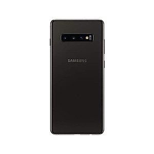 Samsung Galaxy S10+ Plus 128GB+8GB RAM SM-G975F/DS Dual Sim 6.4" LTE Factory Unlocked Smartphone International Model, No Warranty (Prism Black)