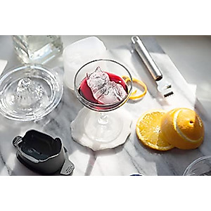 Tovolo Kitten Ice Molds (Set of 2) - Slow-Melting, Leak-Free, Reusable, & BPA-Free Craft Ice Molds/Great for Whiskey, Cocktails, Coffee, Soda, Fun Drinks, and Gifts
