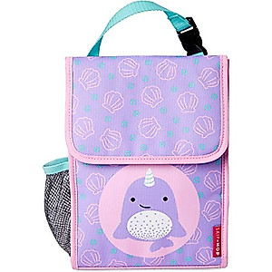 Skip Hop Toddler Lunch Box, Zoo Lunch Bag, Narwhal