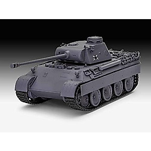 Revell, Coloured 03509 Panther Ausf. D World of Tanks 1:72 Scale Plastic Model kit