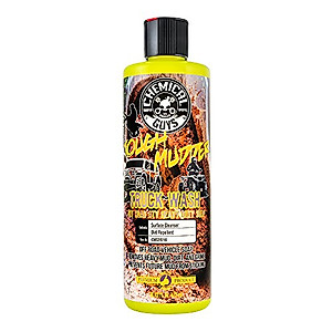 Chemical Guys CWS20216 Tough Mudder Foaming Truck, Off Road, ATV and RV Heavy Duty Wash Soap, (Works with Foam Cannons, Foam Guns or Bucket Washes), 16 fl oz, Lemon Scent