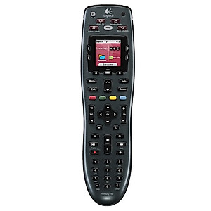 Logitech Harmony 700 Rechargeable Remote with Color Screen (Black)