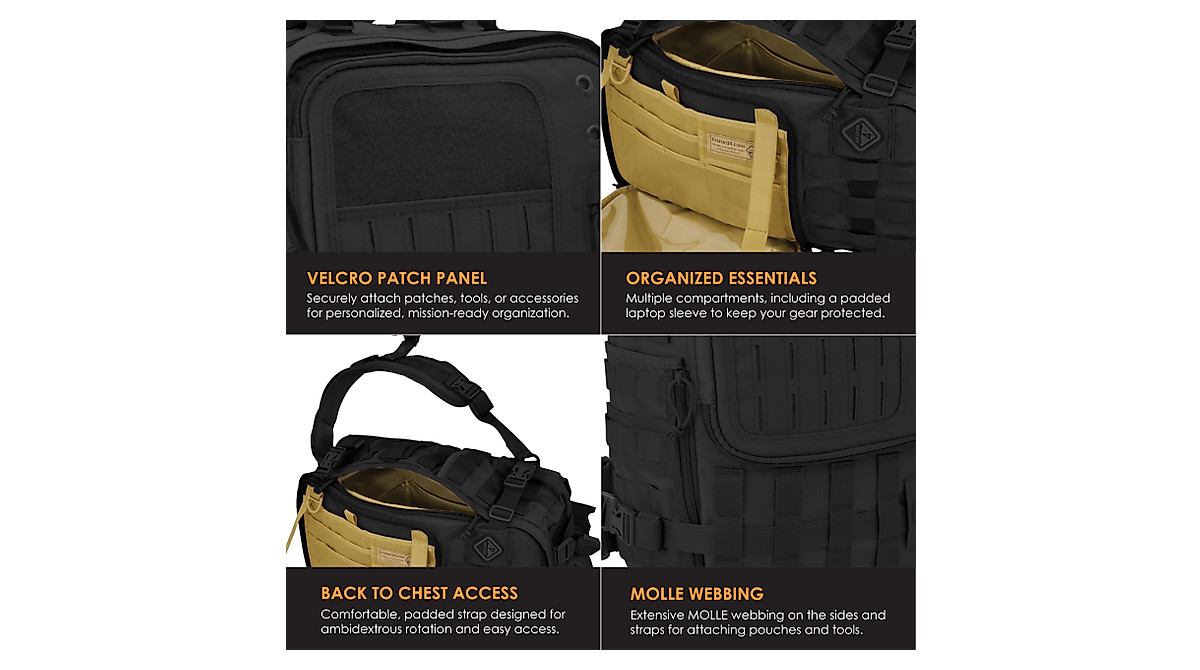 Hazard 4 Second Front Rotatable Backpack - Versatile & Durable
