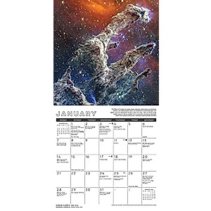 Willow Creek Press Astronomy Monthly 2024 Wall Calendar (12" x 12")