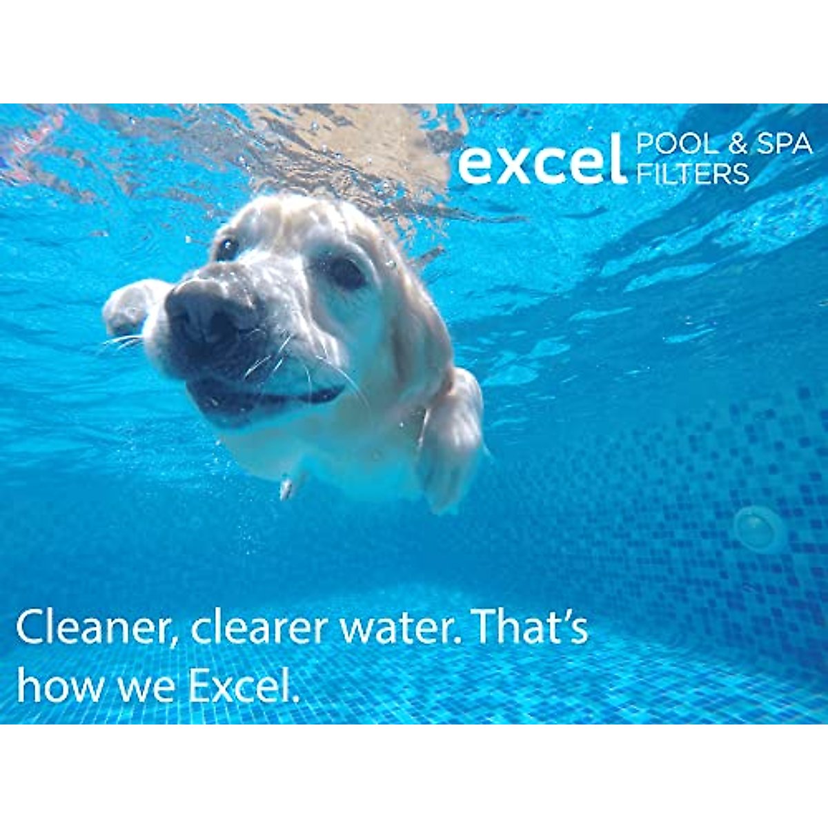 Excel Filters XLS-705 4 Pack Replacement Pool Filter Cartridges for Jandy CL460, CV460 - Also Replaces Pleatco PJAN115, Unicel C-7468, Filbur FC-0810