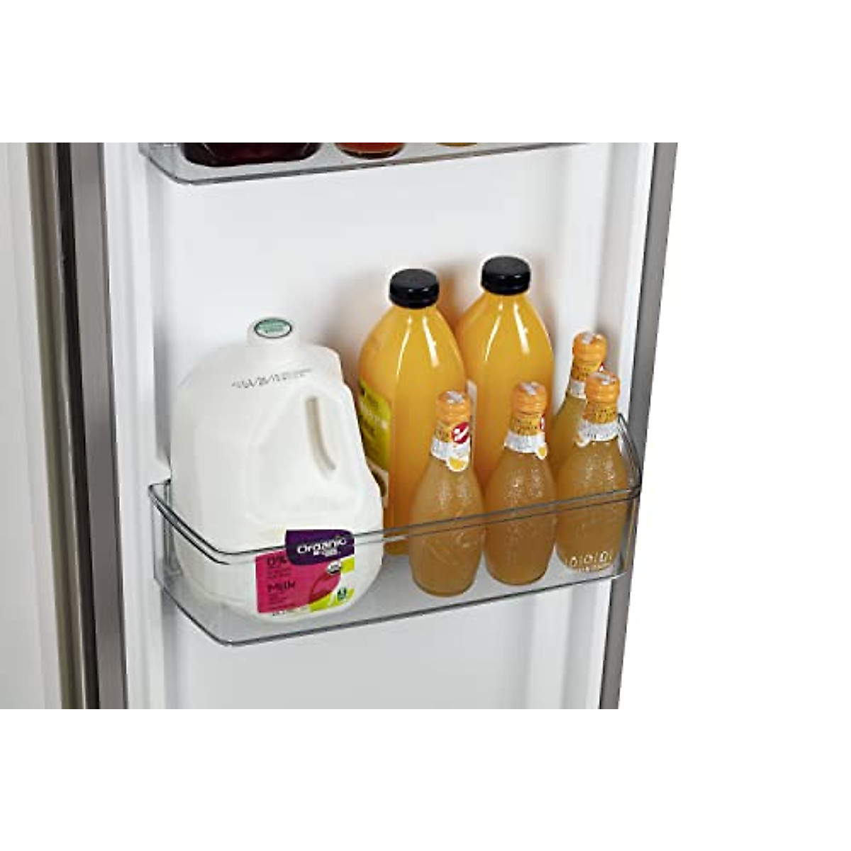 Hamilton Beach HBF2064 20.6 cu ft Counter Depth Full Size Refrigerator, Side Doors, Stainless