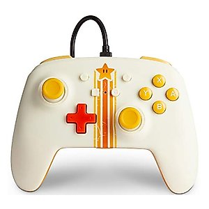 PowerA Enhanced Wired Controller for Nintendo Switch - Mario Vintage Star