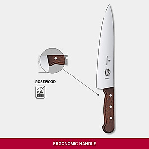 Victorinox 10" Chef's, Rosewood