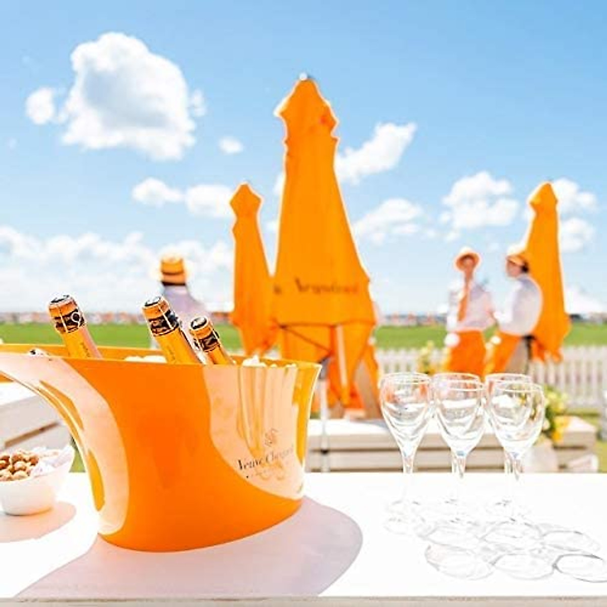 Veuve Clicquot Yellow Champagne Ice Bucket for 0.75 l Standard and 1.5 l Magnum Bottles