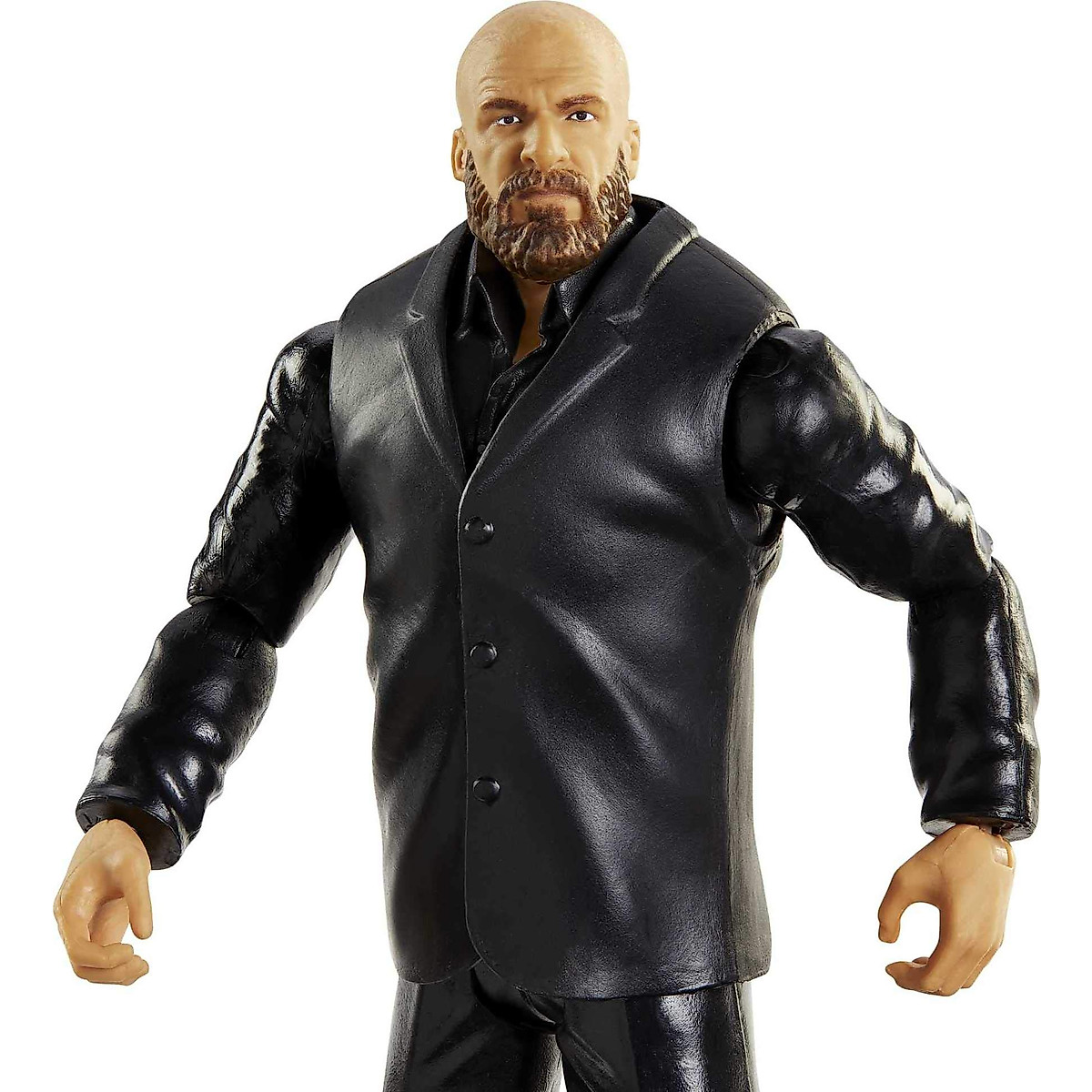 WWE Triple H Action Figure, Posable 6-in Collectible for Ages 6 Years Old and Up