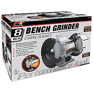 Performance Tool W50058 3/4 HP Motor 8-Inch Bench Grinder