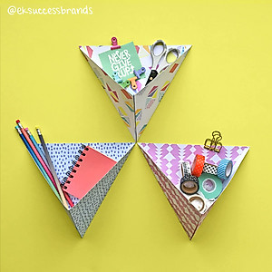 EK Succes Tools, Standard Scoring Board, 13"x14.25", with Bone Folder, Scoreboard for Paper Crafting, Make Envelopes, Cards, Precision Photos and More