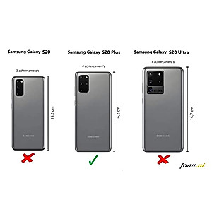 SUPCASE UB Pro Series Designed for Samsung Galaxy S20 Plus 5G Case, Built-in Screen Protector with Full-Body Rugged Holster & Kickstand for Galaxy S20 Plus (2020 Release) (Black)