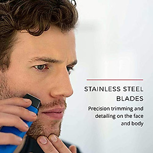 Remington Lithium Power WETech Face & Body Groomer Kit, 6 pc, PG6255