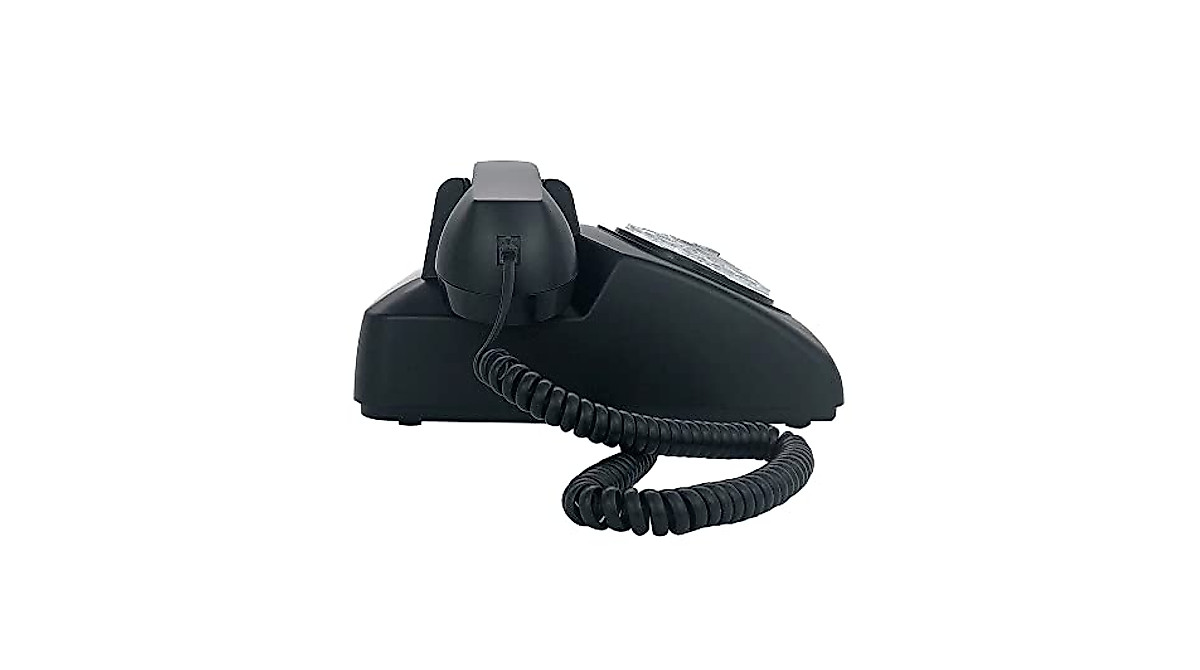 TelPal Retro Corded Desk Phone - Classic Vintage Style